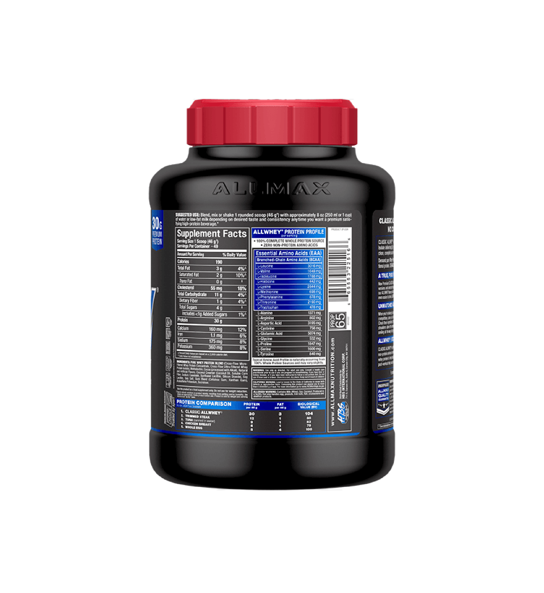 ALLMAX ALLWHEY CLASSIC – Leucine